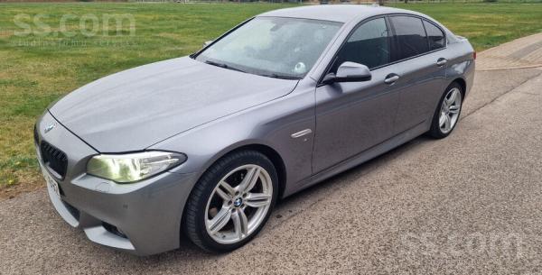 Pelēks BMW 535 2014 Liepāja, ar dzinēja tilpumu 3.00 L un nobraukumu 162 tūkst. km par 12490 €, foto 1 vietnē AUTOMOTO.COM.LV