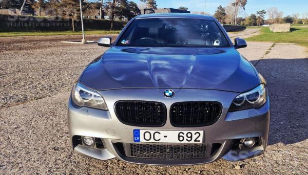 Pelēks BMW 535 2014 Liepāja, ar dzinēja tilpumu 3.00 L un nobraukumu 162 tūkst. km par 12490 €, foto 3 vietnē AUTOMOTO.COM.LV