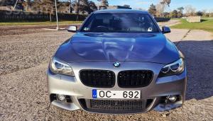 Grey BMW 535 2014 in Liepaja, with an engine capacity of 3.00 L and mileage of 162 thousand km for 12490 €, photo 4 on AUTOMOTO.COM.LV