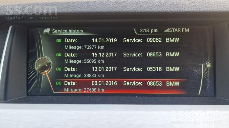 Grey BMW 535 2014 in Liepaja, with an engine capacity of 3.00 L and mileage of 162 thousand km for 12490 €, photo 24 on AUTOMOTO.COM.LV