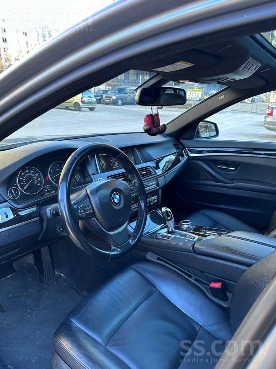 Pelēks BMW 535 2014 Rīga, ar dzinēja tilpumu 3.00 L un nobraukumu 138 tūkst. km par 15400 €, foto 11 vietnē AUTOMOTO.COM.LV