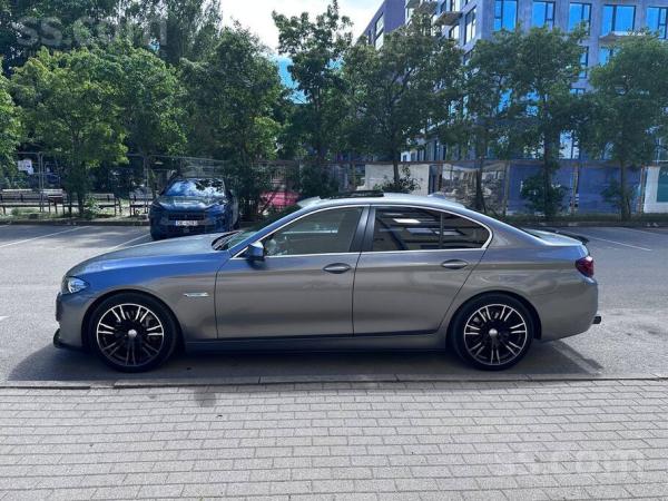 Grey BMW 535 2014 in Riga, with an engine capacity of 3.00 L and mileage of 138 thousand km for 15400 €, photo 2 on AUTOMOTO.COM.LV