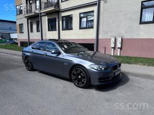 Grey BMW 535 2014 in Riga, with an engine capacity of 3.00 L and mileage of 138 thousand km for 15400 €, photo 7 on AUTOMOTO.COM.LV