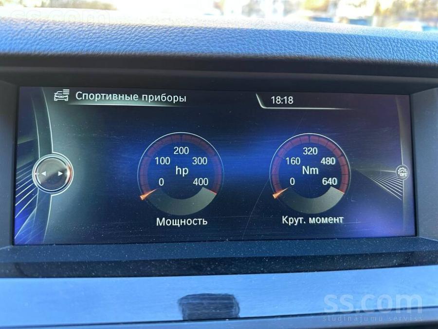 Grey BMW 535 2014 in Riga, with an engine capacity of 3.00 L and mileage of 138 thousand km for 15400 €, photo 11 on AUTOMOTO.COM.LV