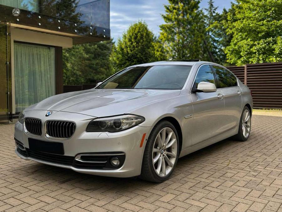 Grey BMW 535 2014 in Kaunas, with an engine capacity of 2.99 L and mileage of 336 thousand km for 9500 €, photo 1 on AUTOMOTO.COM.LV