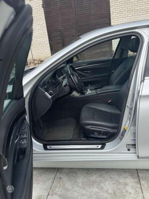 Grey BMW 535 2014 in Kaunas, with an engine capacity of 2.99 L and mileage of 336 thousand km for 9500 €, photo 14 on AUTOMOTO.COM.LV