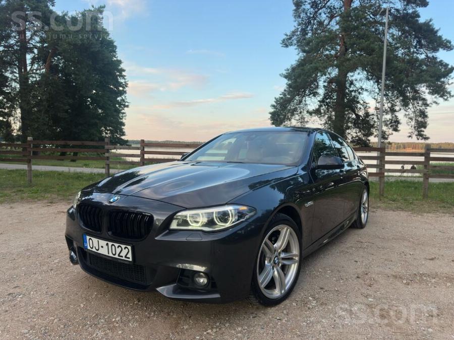Grey BMW 535 2014 in Daugavpils, with an engine capacity of 3.00 L and mileage of 278 thousand km for 14200 €, photo 1 on AUTOMOTO.COM.LV