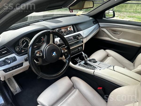 Pelēks BMW 535 2014 Daugavpils, ar dzinēja tilpumu 3.00 L un nobraukumu 278 tūkst. km par 14200 €, foto 6 vietnē AUTOMOTO.COM.LV