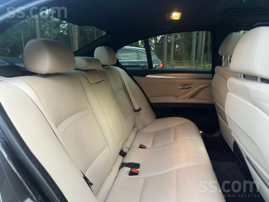Grey BMW 535 2014 in Daugavpils, with an engine capacity of 3.00 L and mileage of 278 thousand km for 14200 €, photo 9 on AUTOMOTO.COM.LV