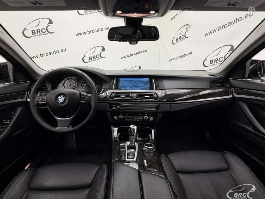 Grey BMW 535 2014 in Vilnius, with an engine capacity of 2.99 L and mileage of 290 thousand km for 7900 €, photo 5 on AUTOMOTO.COM.LV