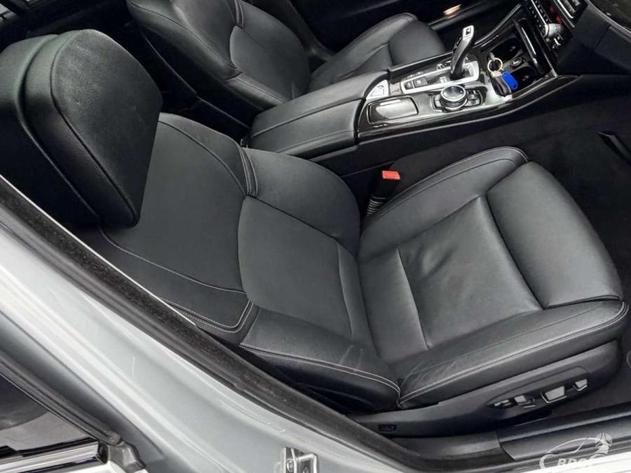 Grey BMW 535 2014 in Vilnius, with an engine capacity of 2.99 L and mileage of 290 thousand km for 7900 €, photo 7 on AUTOMOTO.COM.LV