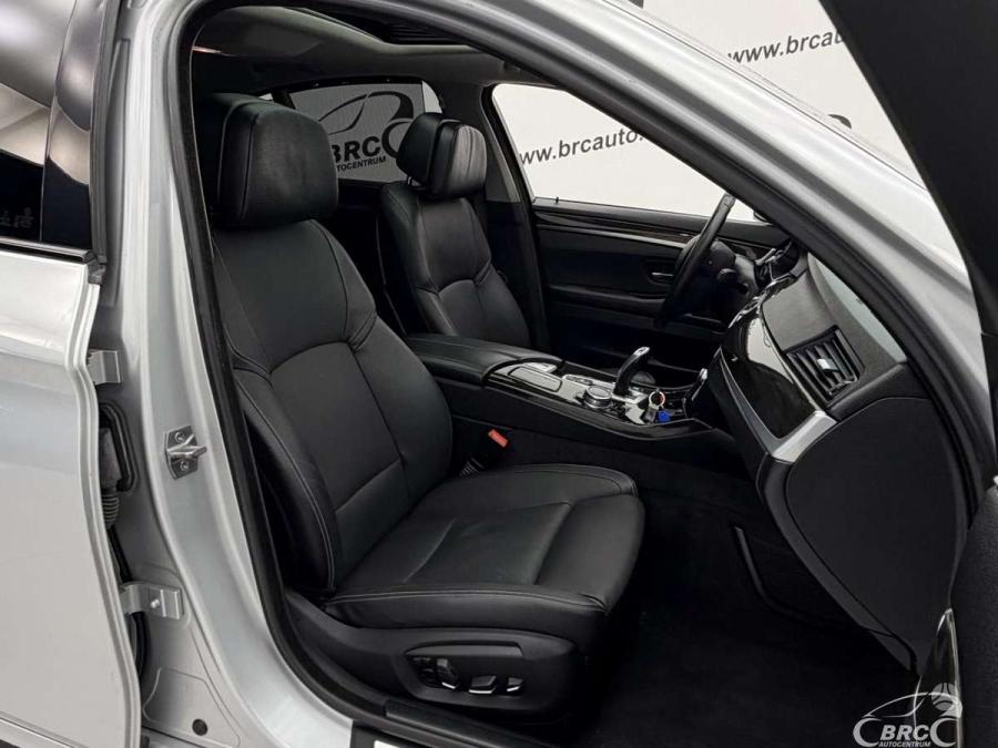 Grey BMW 535 2014 in Vilnius, with an engine capacity of 2.99 L and mileage of 290 thousand km for 7900 €, photo 9 on AUTOMOTO.COM.LV