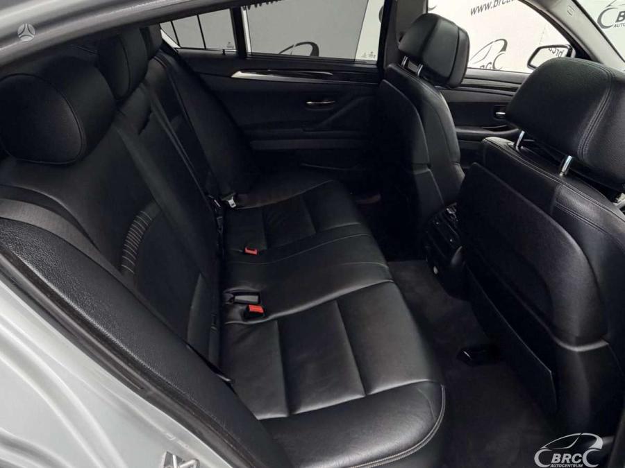 Grey BMW 535 2014 in Vilnius, with an engine capacity of 2.99 L and mileage of 290 thousand km for 7900 €, photo 15 on AUTOMOTO.COM.LV