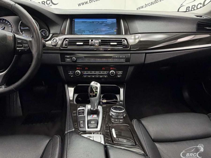 Grey BMW 535 2014 in Vilnius, with an engine capacity of 2.99 L and mileage of 290 thousand km for 7900 €, photo 20 on AUTOMOTO.COM.LV