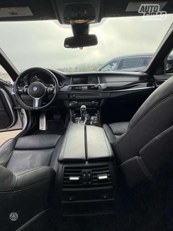 Grey BMW 535 2014 in Kaunas, with an engine capacity of 3.00 L and mileage of 228 thousand km for 16500 €, photo 8 on AUTOMOTO.COM.LV
