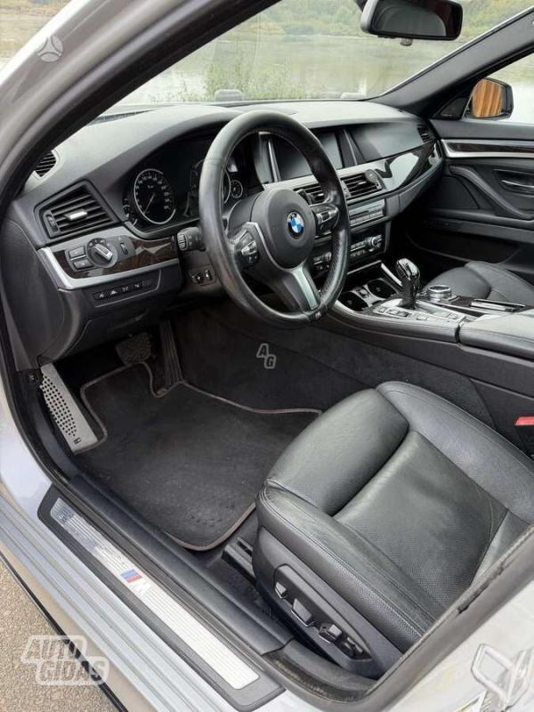Grey BMW 535 2014 in Kaunas, with an engine capacity of 3.00 L and mileage of 228 thousand km for 16500 €, photo 9 on AUTOMOTO.COM.LV