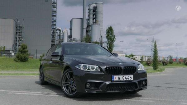 Grey BMW 535 2015 in Kaunas, with an engine capacity of 2.98 L and mileage of 198 thousand km for 14200 €, photo 1 on AUTOMOTO.COM.LV