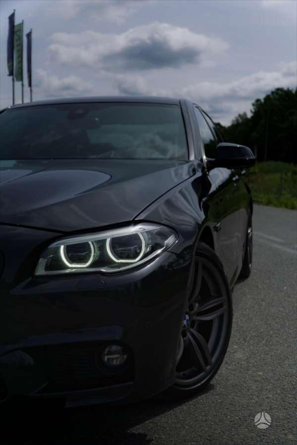 Grey BMW 535 2015 in Kaunas, with an engine capacity of 2.98 L and mileage of 198 thousand km for 14200 €, photo 6 on AUTOMOTO.COM.LV