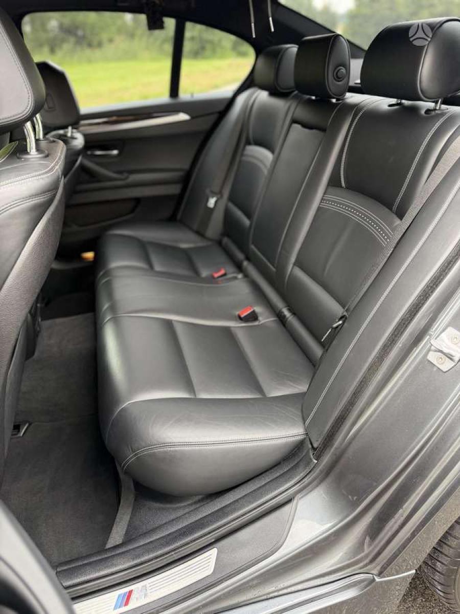 Grey BMW 535 2016 in Kaunas, with an engine capacity of 2.99 L and mileage of 117 thousand km for 13400 €, photo 12 on AUTOMOTO.COM.LV