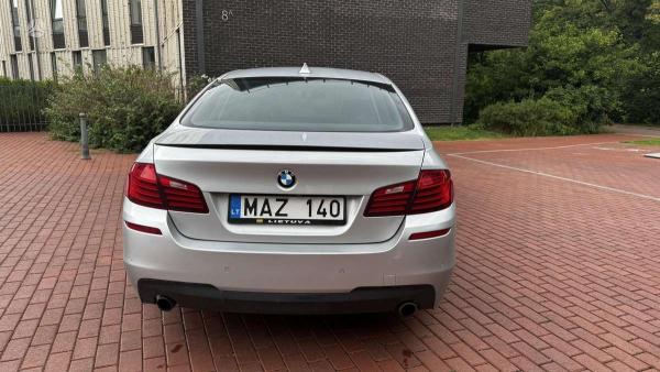 Grey BMW 535 2016 in Vilnius, with an engine capacity of 2.98 L and mileage of 144 thousand km for 11400 €, photo 5 on AUTOMOTO.COM.LV