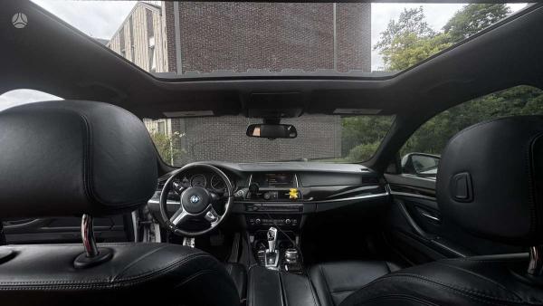 Grey BMW 535 2016 in Vilnius, with an engine capacity of 2.98 L and mileage of 144 thousand km for 11400 €, photo 6 on AUTOMOTO.COM.LV