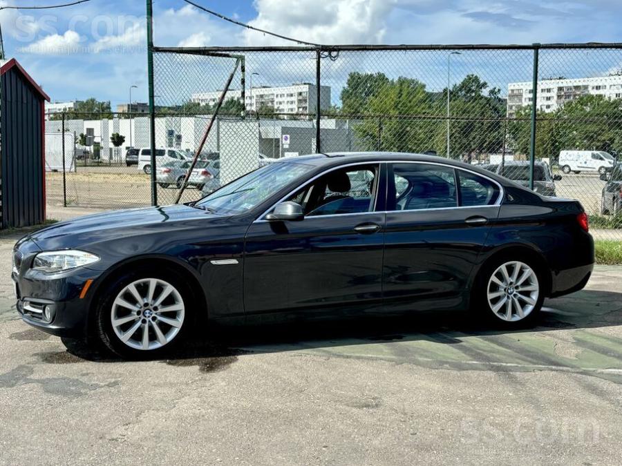 Grey BMW 535 2016 in Riga, with an engine capacity of 3.00 L and mileage of 188 thousand km for 12900 €, photo 3 on AUTOMOTO.COM.LV