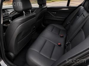 Grey BMW 535 2016 in Riga, with an engine capacity of 3.00 L and mileage of 188 thousand km for 12900 €, photo 16 on AUTOMOTO.COM.LV