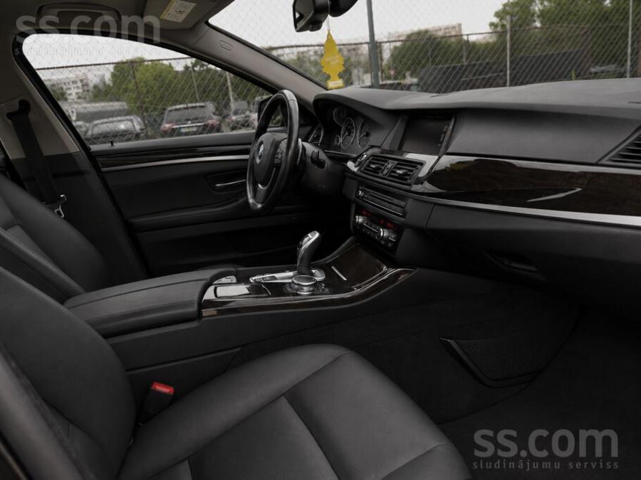 Grey BMW 535 2016 in Riga, with an engine capacity of 3.00 L and mileage of 188 thousand km for 12900 €, photo 22 on AUTOMOTO.COM.LV