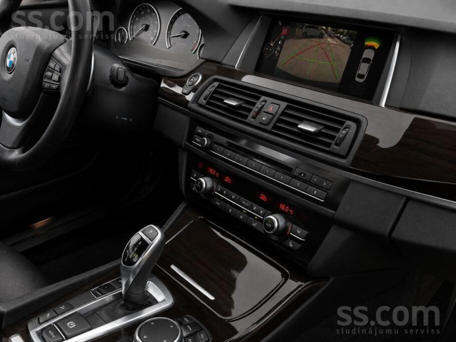 Grey BMW 535 2016 in Riga, with an engine capacity of 3.00 L and mileage of 188 thousand km for 12900 €, photo 23 on AUTOMOTO.COM.LV