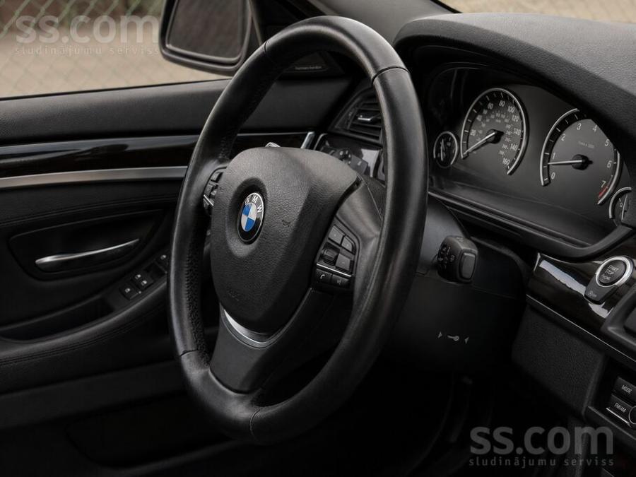 Grey BMW 535 2016 in Riga, with an engine capacity of 3.00 L and mileage of 188 thousand km for 12900 €, photo 24 on AUTOMOTO.COM.LV