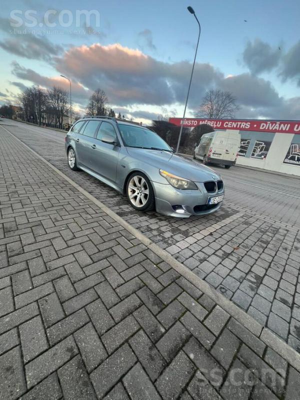 Grey BMW 535 2005 in Ventspils, with an engine capacity of 3.00 L and mileage of 532 thousand km for 3200 €, photo 1 on AUTOMOTO.COM.LV