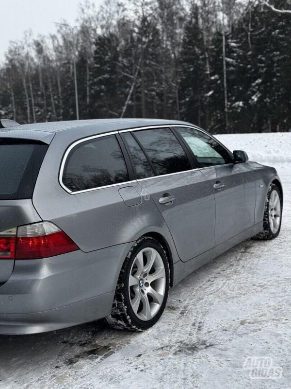Pelēks BMW 535 2005 Klaipėda, ar dzinēja tilpumu 3.50 L un nobraukumu 270 tūkst. km par 3300 €, foto 3 vietnē AUTOMOTO.COM.LV