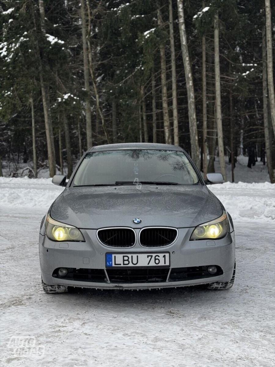 Grey BMW 535 2005 in Klaipeda, with an engine capacity of 3.50 L and mileage of 270 thousand km for 3300 €, photo 6 on AUTOMOTO.COM.LV