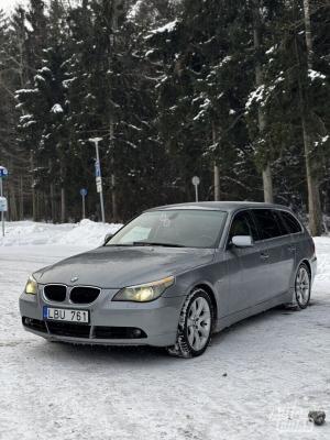 Grey BMW 535 2005 in Klaipeda, with an engine capacity of 3.50 L and mileage of 270 thousand km for 3300 €, photo 7 on AUTOMOTO.COM.LV