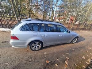 Grey BMW 535 2005 in Kaunas, with an engine capacity of 3.00 L and mileage of 368 thousand km for 3250 €, photo 5 on AUTOMOTO.COM.LV