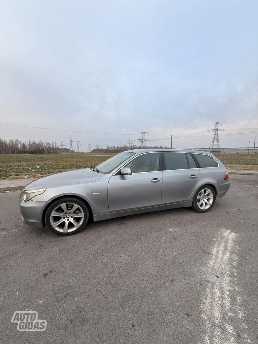 Grey BMW 535 2005 in Panevezys, with an engine capacity of 3.00 L and mileage of 280 thousand km for 3500 €, photo 6 on AUTOMOTO.COM.LV