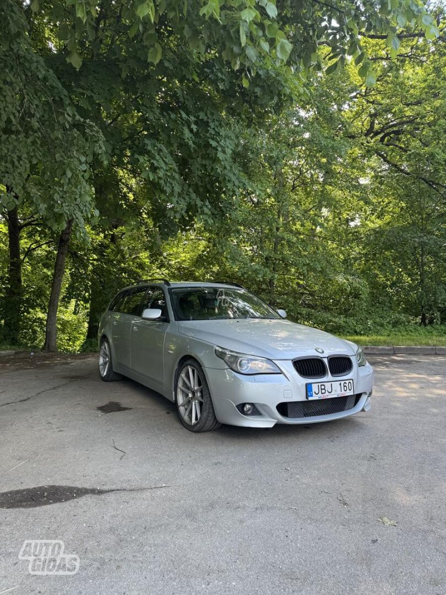 Grey BMW 535 2005 in Vilnius, with an engine capacity of 3.00 L and mileage of 435 thousand km for 3600 €, photo 3 on AUTOMOTO.COM.LV