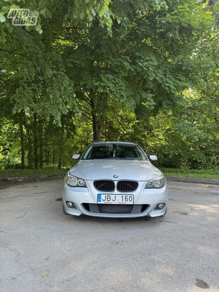 Grey BMW 535 2005 in Vilnius, with an engine capacity of 3.00 L and mileage of 435 thousand km for 3600 €, photo 4 on AUTOMOTO.COM.LV