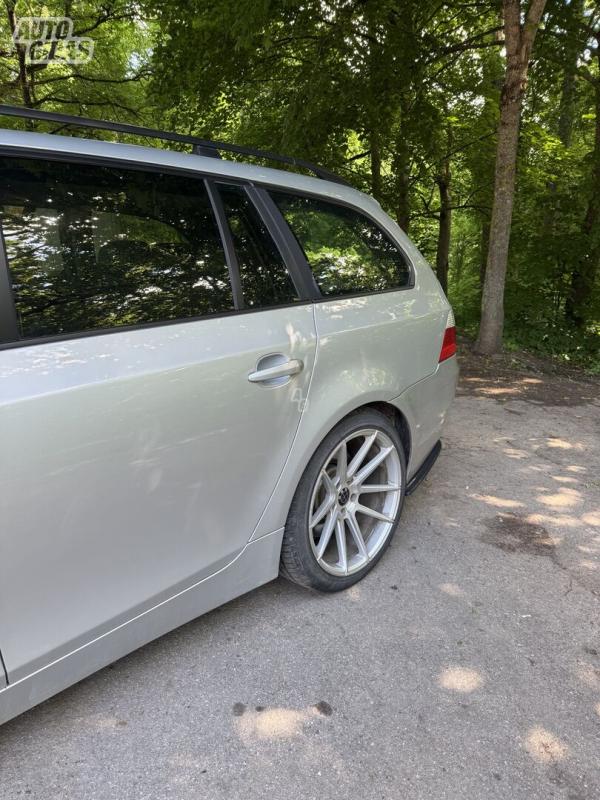 Pelēks BMW 535 2005 Viļņa, ar dzinēja tilpumu 3.00 L un nobraukumu 435 tūkst. km par 3600 €, foto 6 vietnē AUTOMOTO.COM.LV