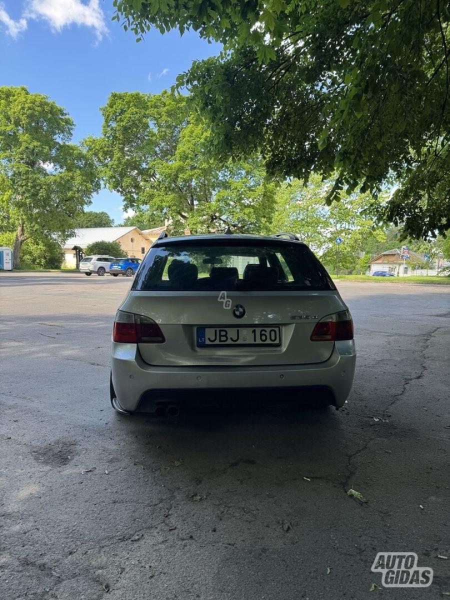Grey BMW 535 2005 in Vilnius, with an engine capacity of 3.00 L and mileage of 435 thousand km for 3600 €, photo 8 on AUTOMOTO.COM.LV