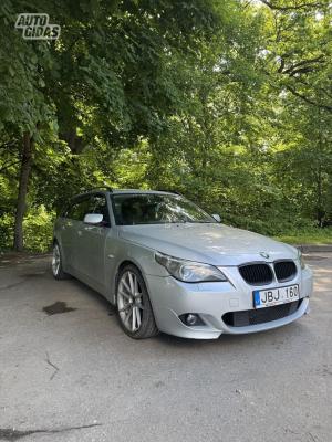 Grey BMW 535 2005 in Vilnius, with an engine capacity of 3.00 L and mileage of 435 thousand km for 3600 €, photo 13 on AUTOMOTO.COM.LV
