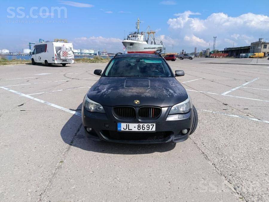Grey BMW 535 2005 in Ventspils, with an engine capacity of 3.50 L and mileage of 446 thousand km for 4200 €, photo 4 on AUTOMOTO.COM.LV