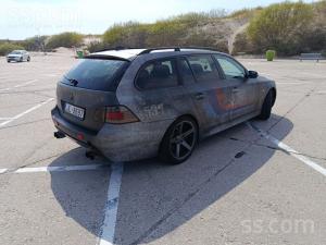Grey BMW 535 2005 in Ventspils, with an engine capacity of 3.50 L and mileage of 446 thousand km for 4200 €, photo 7 on AUTOMOTO.COM.LV