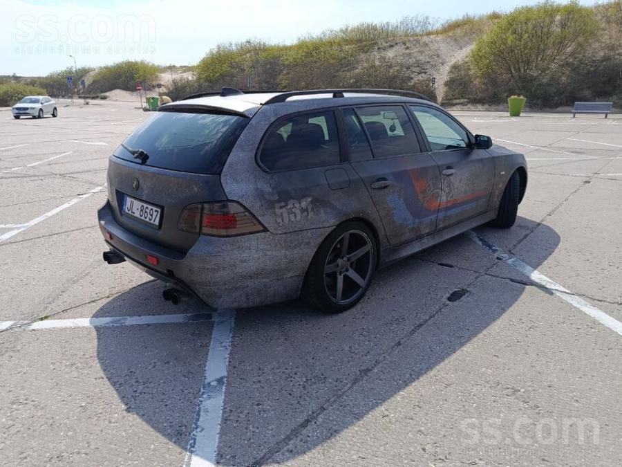 Grey BMW 535 2005 in Ventspils, with an engine capacity of 3.50 L and mileage of 446 thousand km for 4200 €, photo 7 on AUTOMOTO.COM.LV