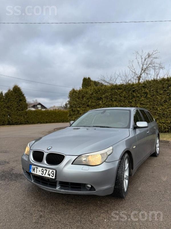 Pelēks BMW 535 2005 Rīga, ar dzinēja tilpumu 3.00 L un nobraukumu 401 tūkst. km par 3900 €, foto 1 vietnē AUTOMOTO.COM.LV
