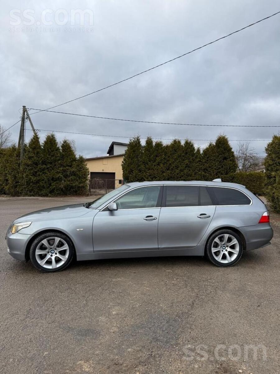 Pelēks BMW 535 2005 Rīga, ar dzinēja tilpumu 3.00 L un nobraukumu 401 tūkst. km par 3900 €, foto 4 vietnē AUTOMOTO.COM.LV