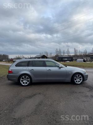 Pelēks BMW 535 2005 Rīga, ar dzinēja tilpumu 3.00 L un nobraukumu 401 tūkst. km par 3900 €, foto 5 vietnē AUTOMOTO.COM.LV