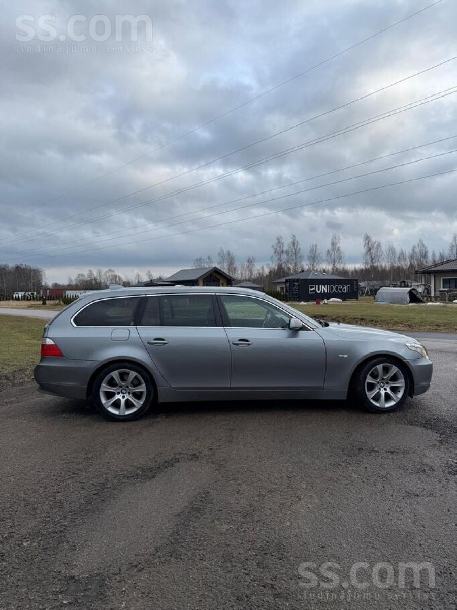 Pelēks BMW 535 2005 Rīga, ar dzinēja tilpumu 3.00 L un nobraukumu 401 tūkst. km par 3900 €, foto 5 vietnē AUTOMOTO.COM.LV