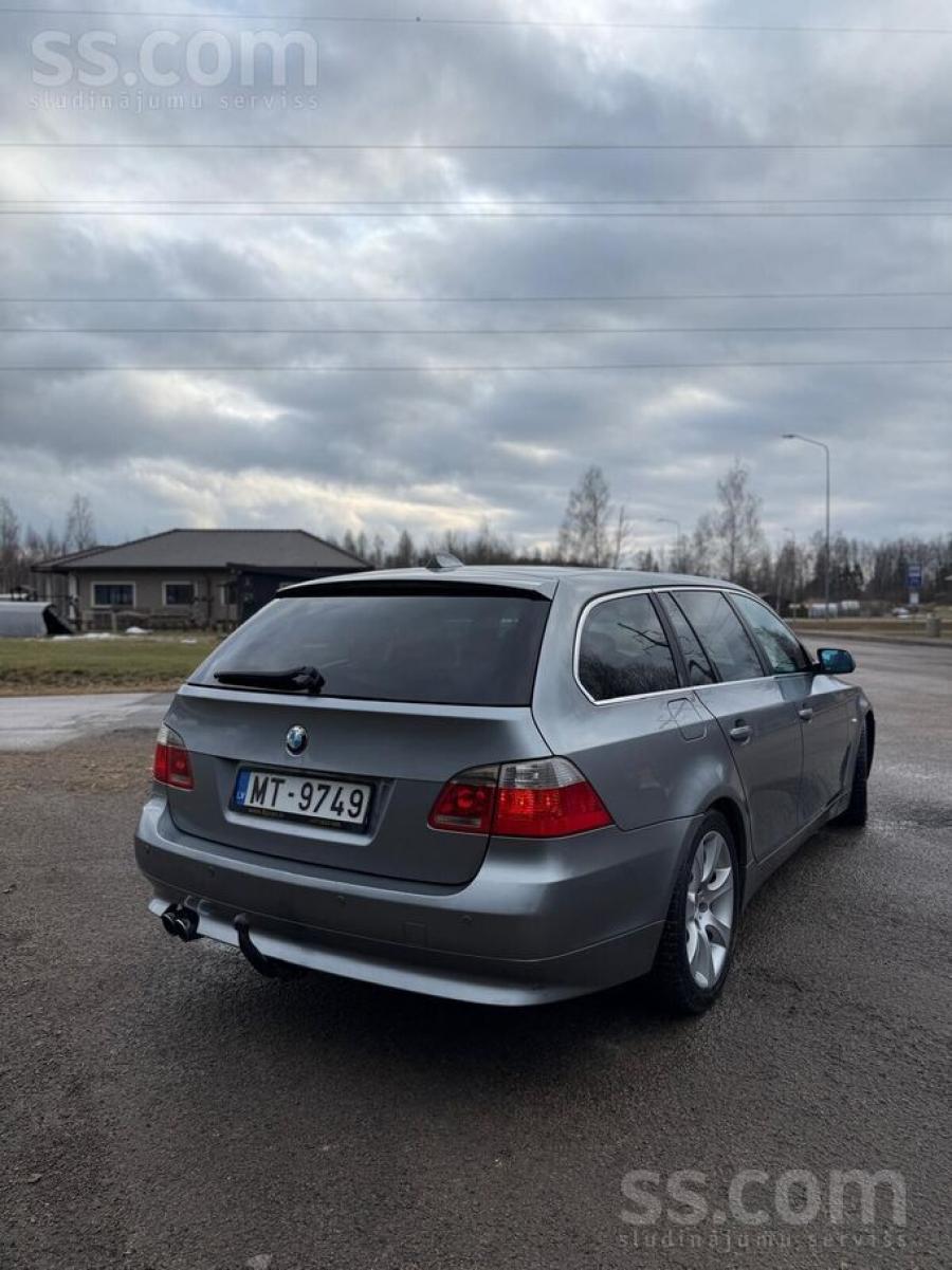 Pelēks BMW 535 2005 Rīga, ar dzinēja tilpumu 3.00 L un nobraukumu 401 tūkst. km par 3900 €, foto 6 vietnē AUTOMOTO.COM.LV