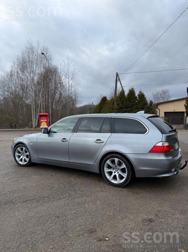 Pelēks BMW 535 2005 Rīga, ar dzinēja tilpumu 3.00 L un nobraukumu 401 tūkst. km par 3900 €, foto 6 vietnē AUTOMOTO.COM.LV